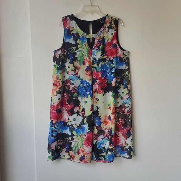 Adele & May | Tops | Adele May Multicolor Long Top | Poshmark